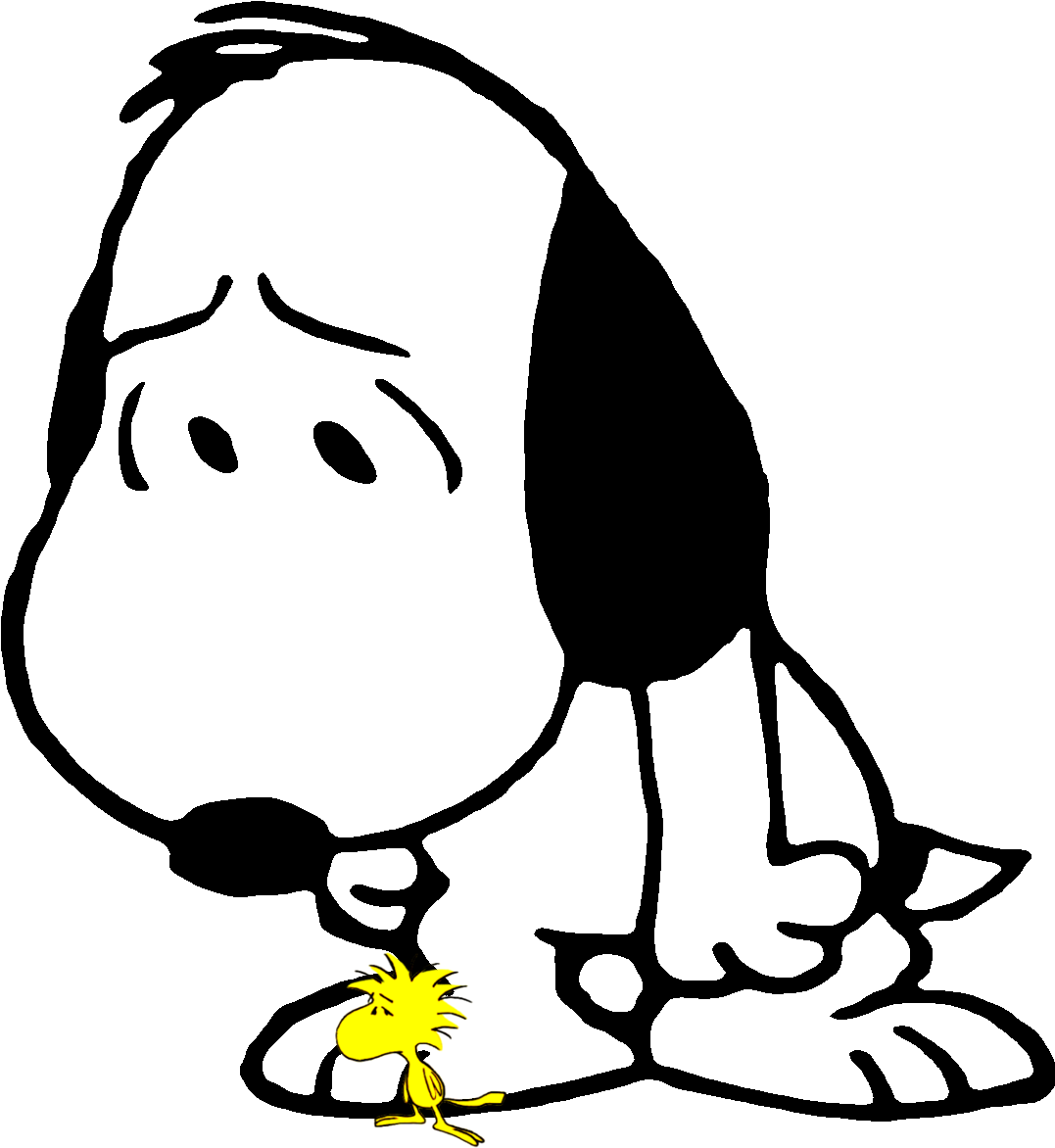 Download Pin By Jennifer Hochberg Toller On Snoopy - Snoopy Sad PNG ...