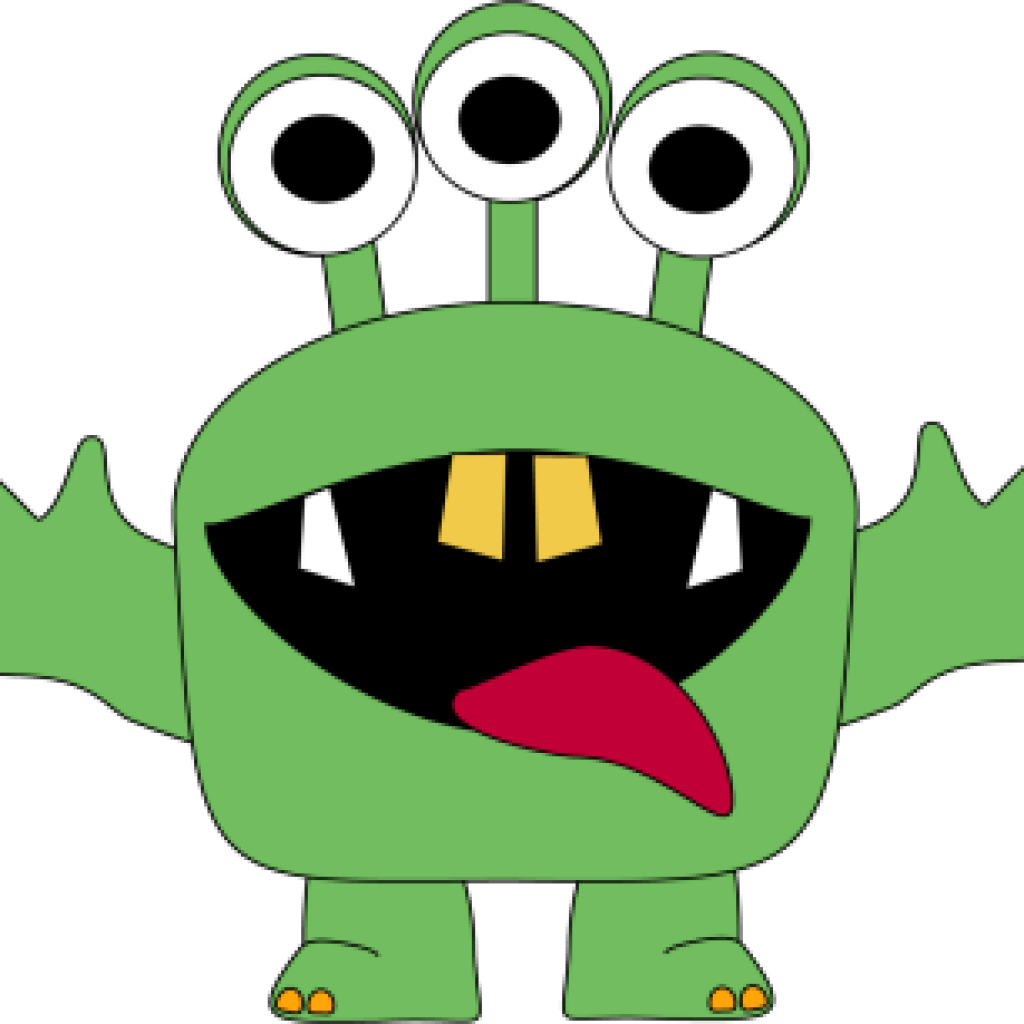 Download Vector Transparent Download Free Monster Clipart - Green ...
