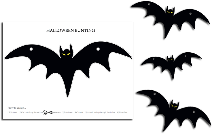 Download Halloween Bunting Bat PNG Image with No Background - PNGkey.com