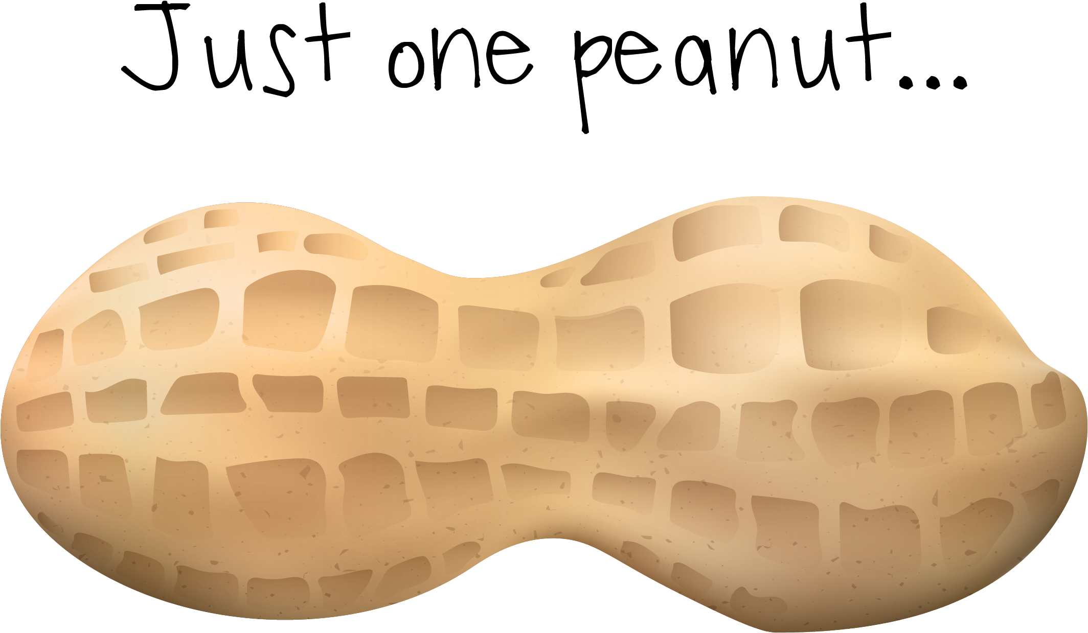 Transparent Peanut One Vector Library - Free Transparent PNG Download ...