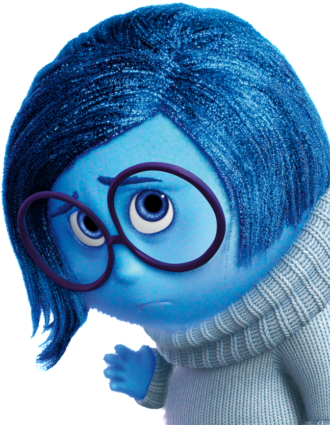 Download Sadness Render - Hot Sale Inside Out Sadness Short Blue ...