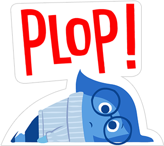 Viber Sticker «inside Out» - Sadness Inside Out Birthday - Free ...