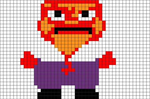 Pixel Art Inside Out - Free Transparent PNG Download - PNGkey