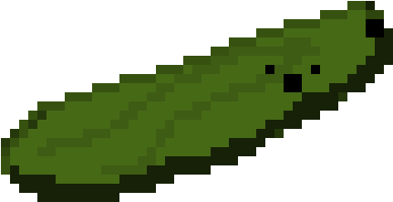 Download Pickle - Autumn Leaf Pixel Art PNG Image with No Background ...