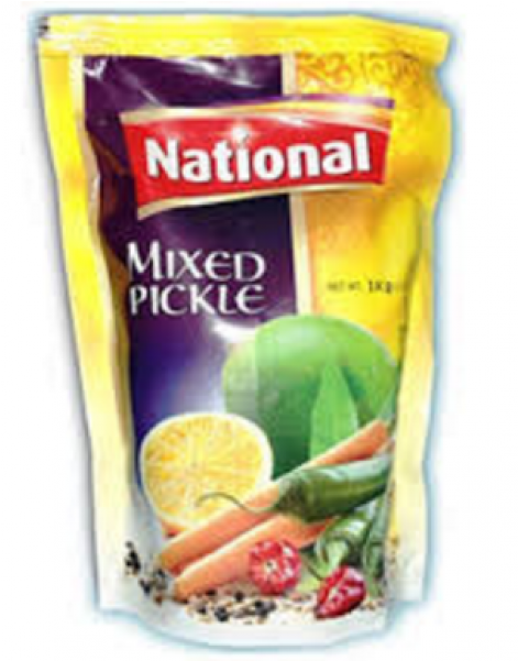 Download National Mixed Pickle 500g PNG Image with No Background ...