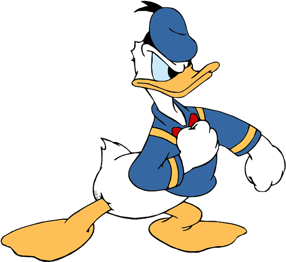 Angry Donald Duck Png - Free Transparent PNG Download - PNGkey