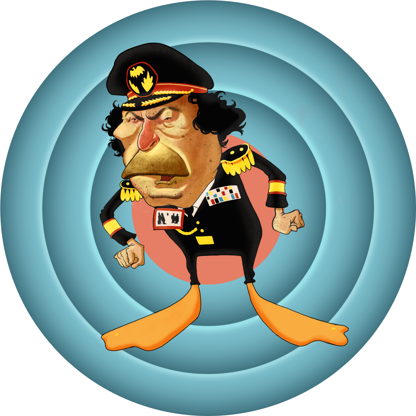 Download A Drawing Of Muammar Gaddafi - Solomon R. Guggenheim Museum ...