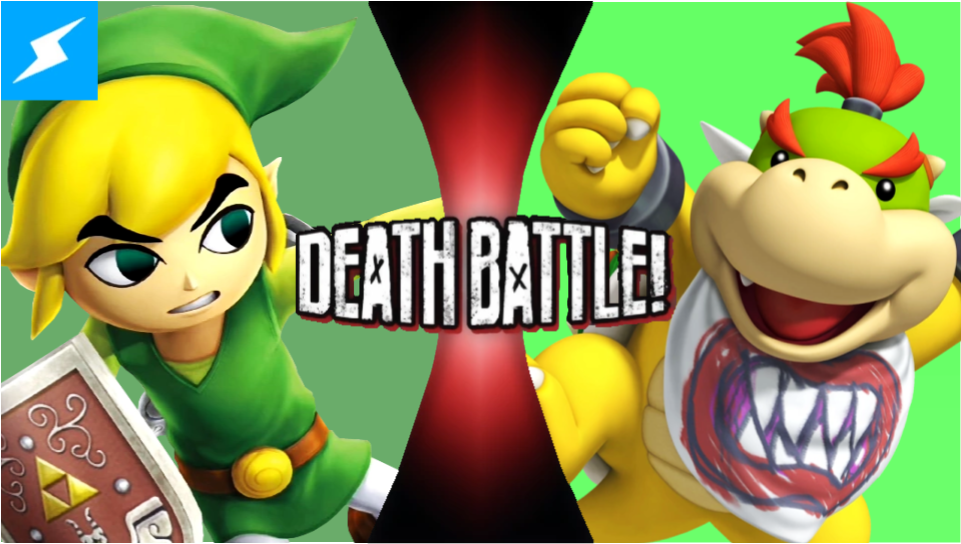 Download Toon Link Vs Bowser Jr PNG Image with No Background - PNGkey.com