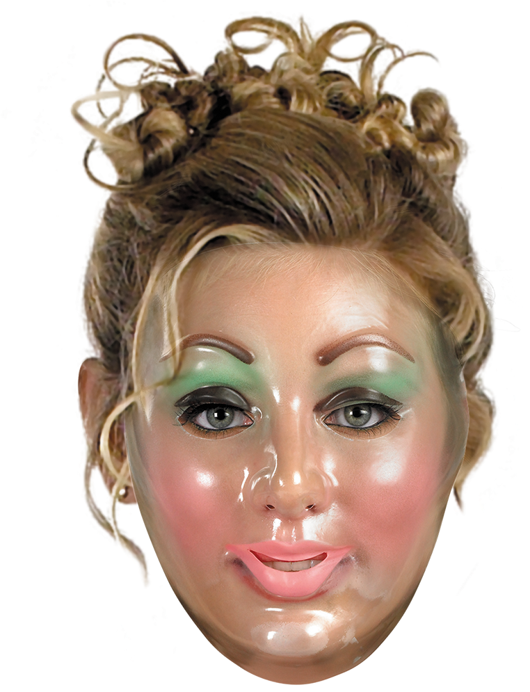 Download Trendy Halloween, Halloween 2017, Plastic Mask, Female PNG ...