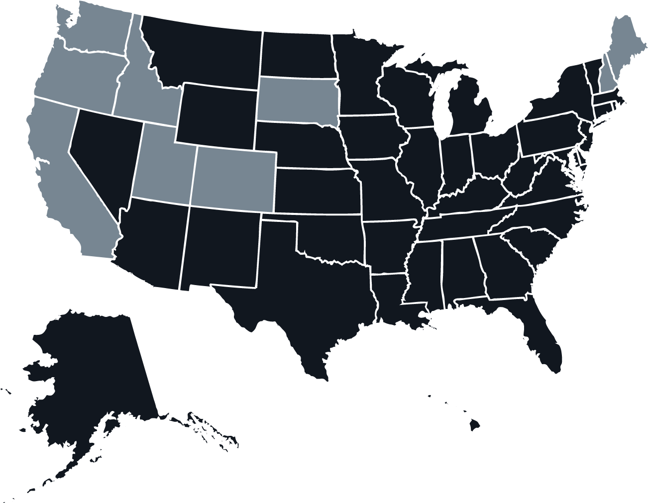 Download Colorado, Vermont, And Maine PNG Image with No Background ...