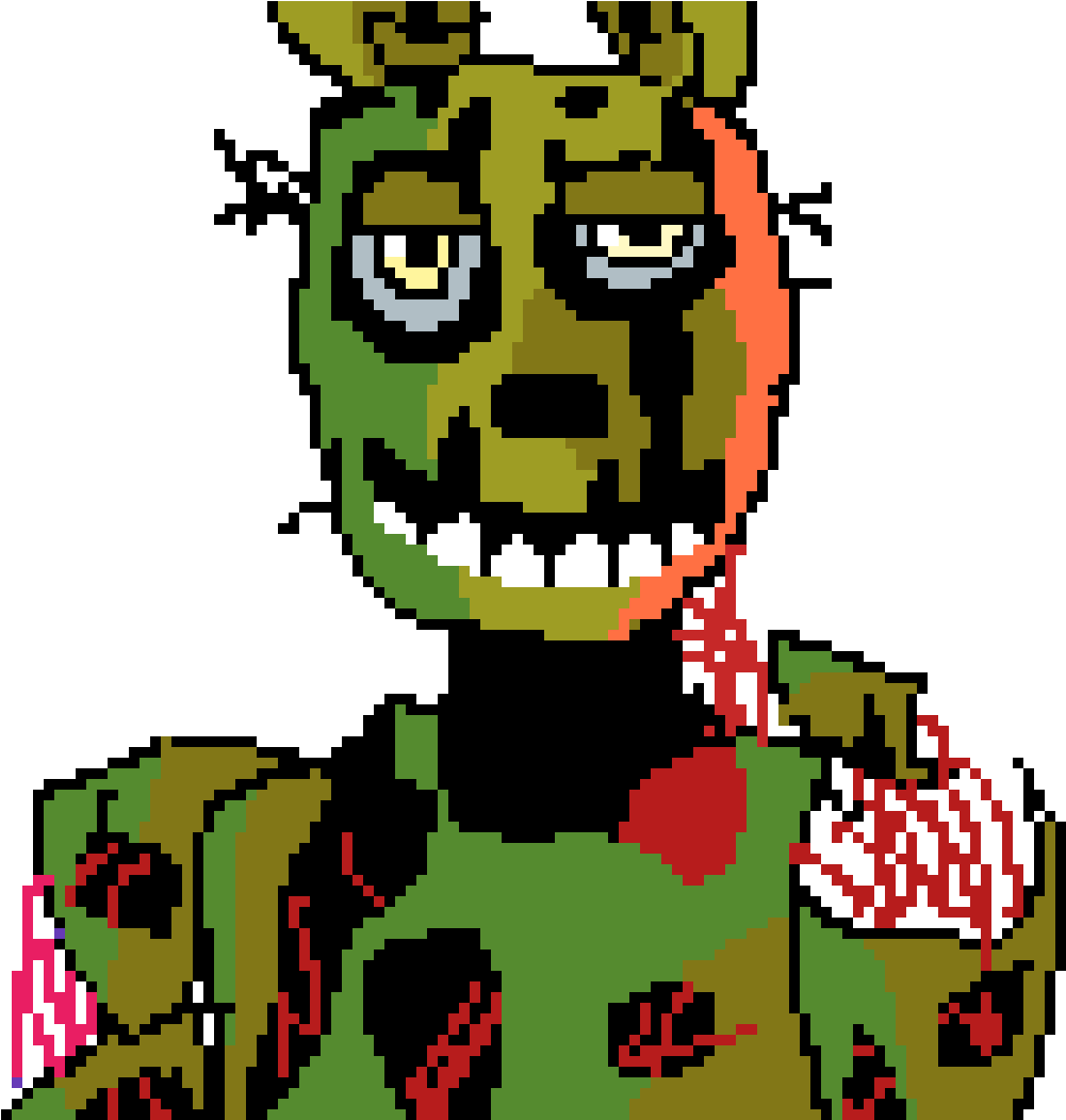 Download Springtrap/springbonnie PNG Image with No Background - PNGkey.com