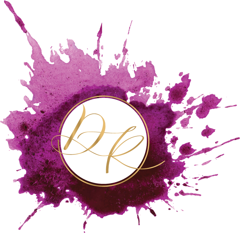 Download Doreen Rainey Name Initial Logo Gold PNG Image with No ...