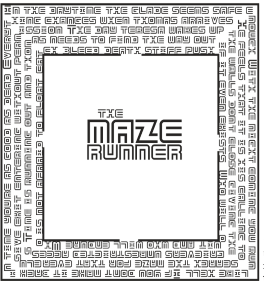 Download Cover Art For The Maze Runner PNG Image with No Background ...