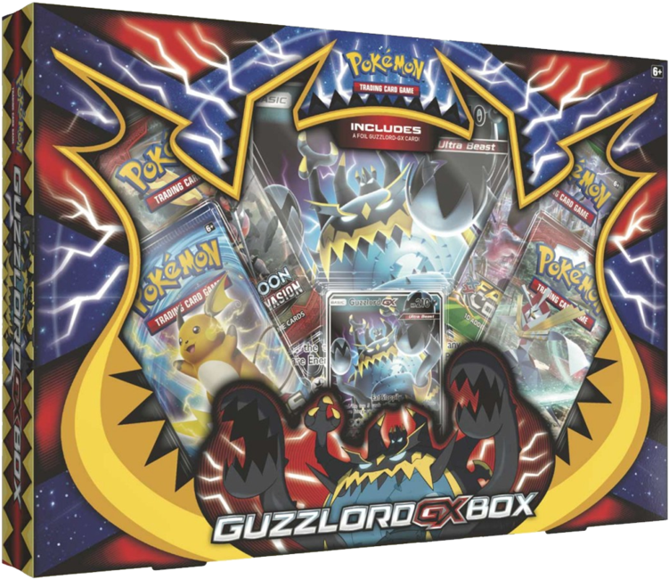 Download Pokémon Tcg Guzzlord Gx Box PNG Image with No Background ...