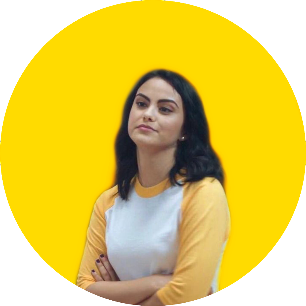 Download Veronica Lodge Camilamendes Riverdale Yellow Freetoedit Png