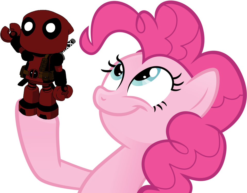 Deadpool And Pinkie Pie Wallpaper