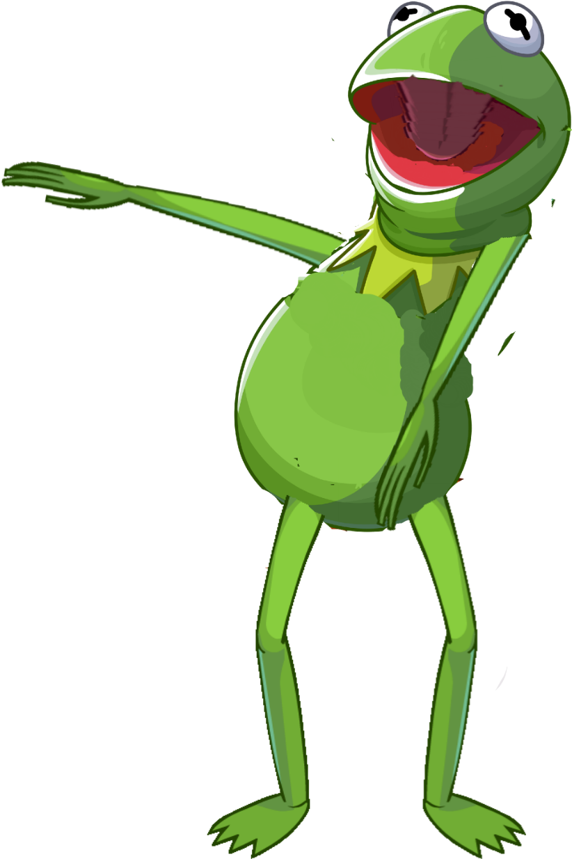 Download Kermit Custom2 - Kermit The Frog Screaming Transparent PNG ...