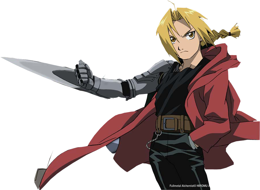 Fullmetal Alchemist Main Character - Free Transparent PNG Download - PNGkey