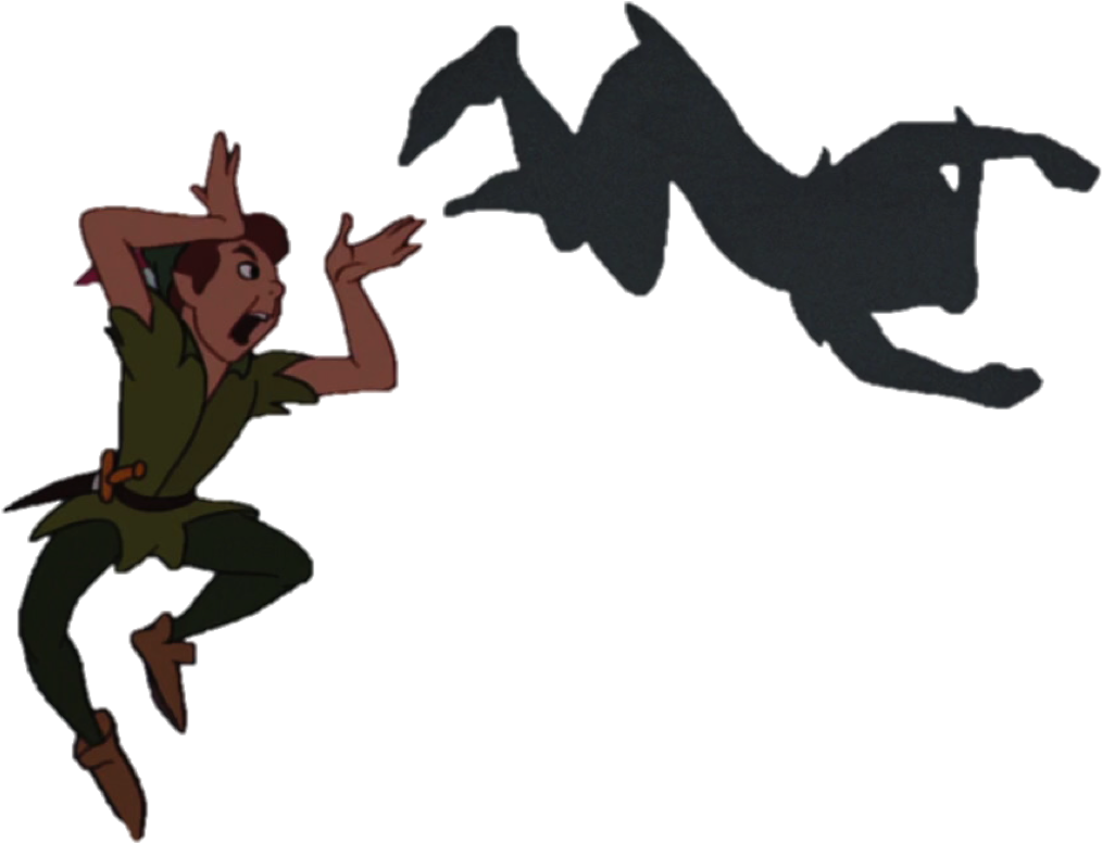 Creepy Peter Pan Shadows Png Creepy Peter Pan Shadows - Transparent ...