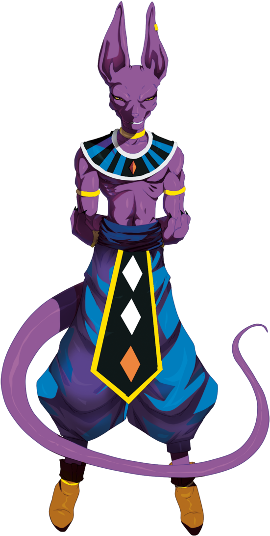 Beerus By Toviorogers - Dragon Ball Bill - Free Transparent PNG ...