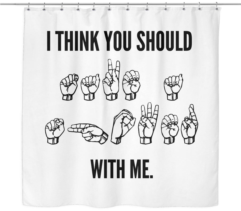 Download Asl Shower Curtain PNG Image with No Background - PNGkey.com