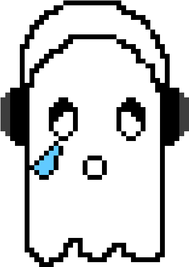 Download Napstablook PNG Image with No Background - PNGkey.com