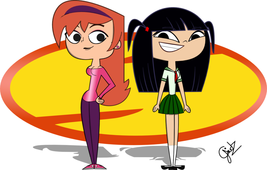 Download Cartoon Network's Sidekick Images Vana And Kitty Teenagers PNG Image with No Background ...