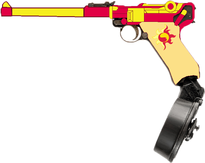 Download Sunset Shimmer Luger P08 PNG Image with No Background - PNGkey.com