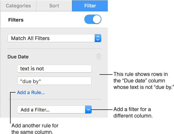 Download Controls For Creating Filtering Rules PNG Image with No ...