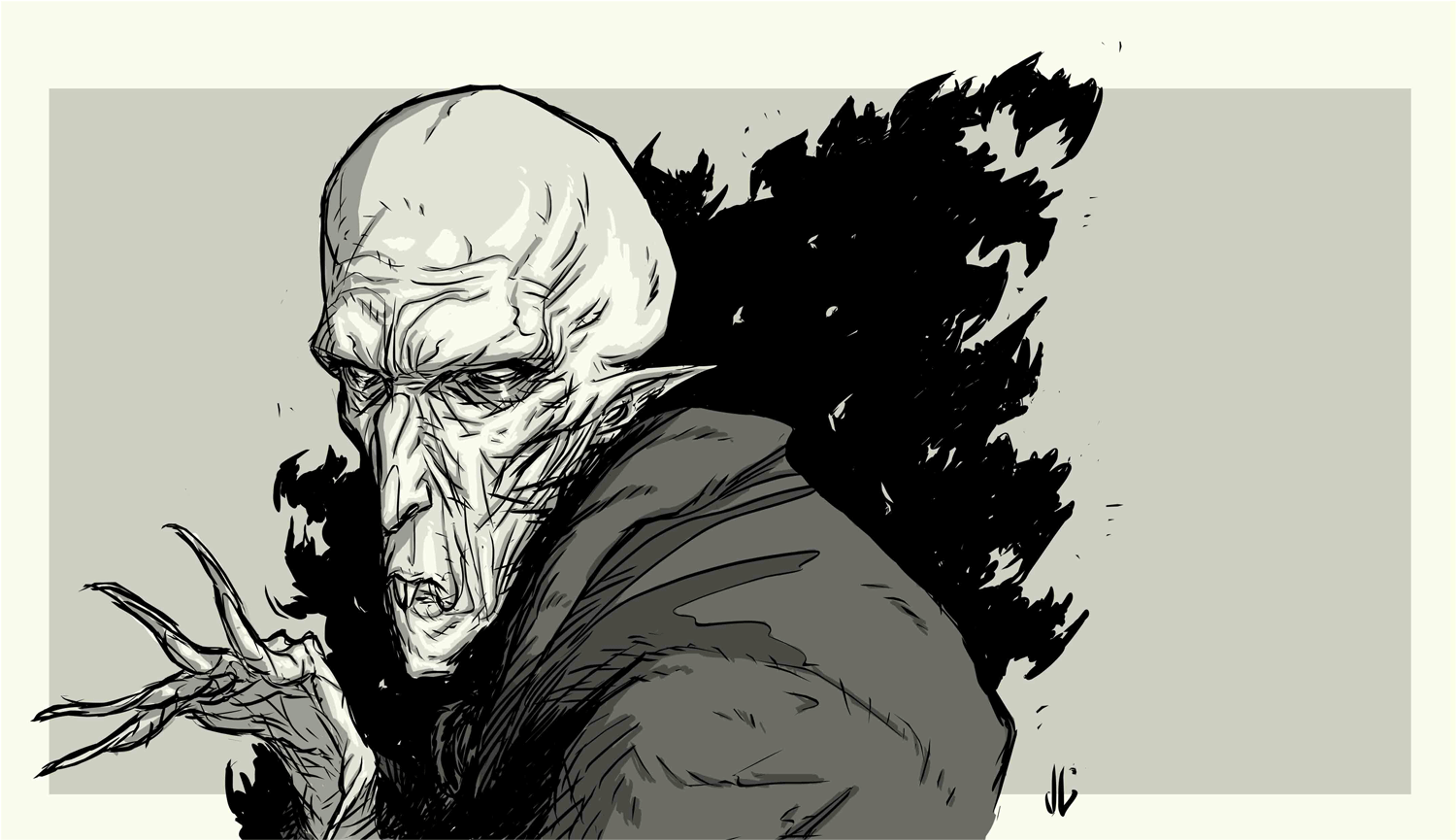 Download Nosferatu Drawing Tree PNG Image with No Background - PNGkey.com