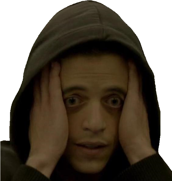 Download Sticker Censurerisibank Mr Robot Hack Elliot PNG Image with No ...