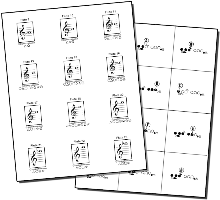 Download Band Flashcards Fingering PNG Image with No Background ...