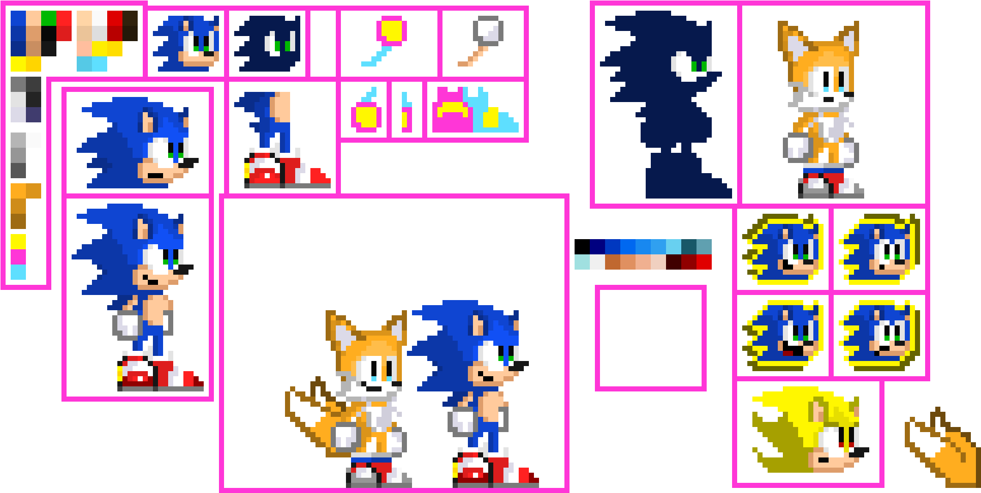 Finally, An Update To The Sonic Sprite Sheet Everyone - Free ...