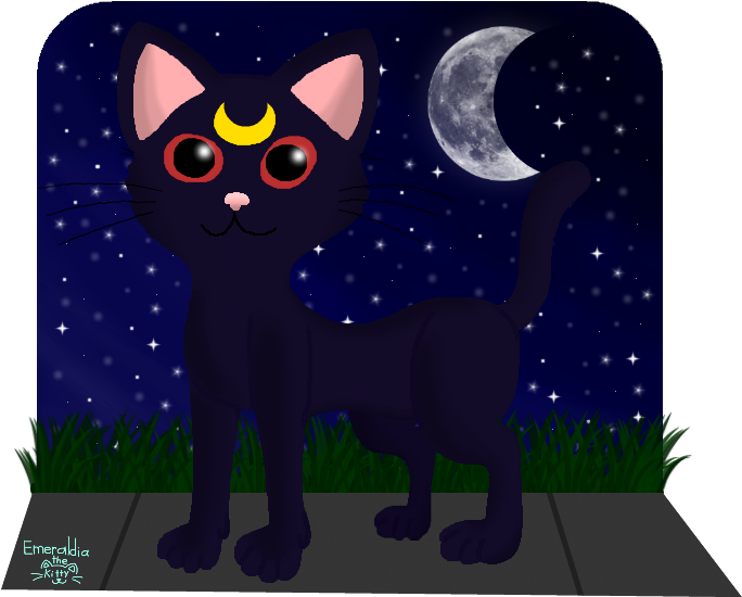 Download Midnight Luna PNG Image with No Background - PNGkey.com