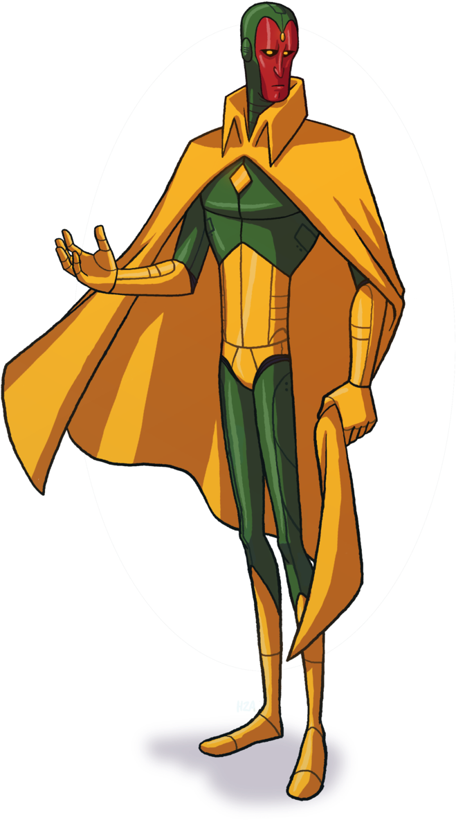 Vision Marvel By H2a Scarlet Witch, Avengers, Superhero, - Vision ...
