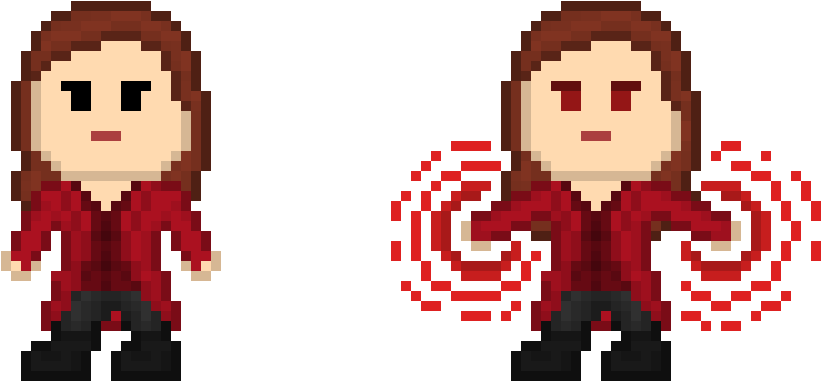 Download Scarlet Witch Scarlet Witch Pixel Art Png Image With No Background
