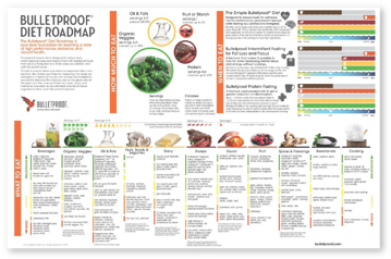 Download Diet Roadmap Poster - Bulletproof Diet Roadmap PNG Image with ...