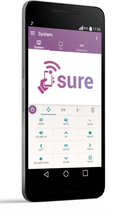 Download Sure Universal Introduces First Smartphone Remote Control ...