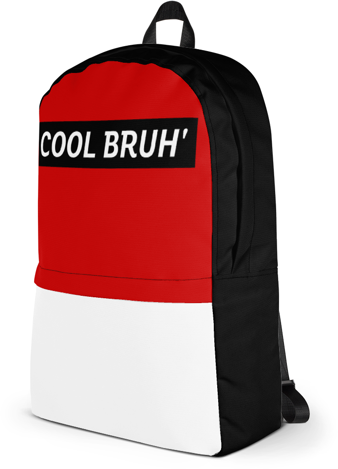 Download Cool Bruh Backpack PNG Image with No Background - PNGkey.com
