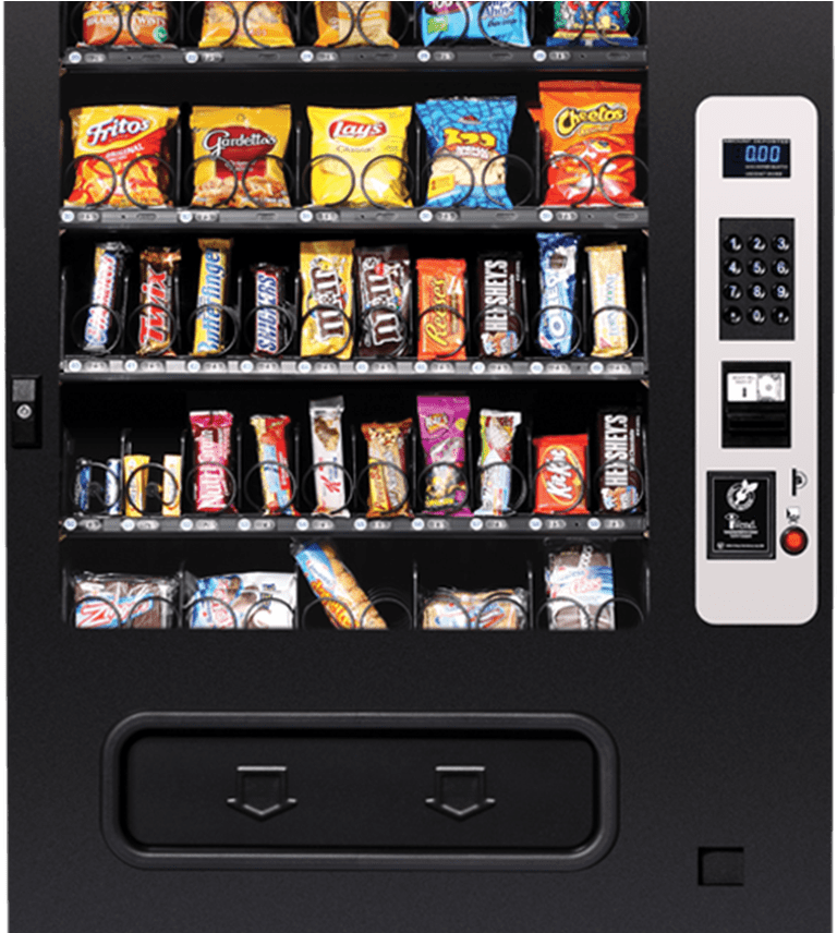Download Used Vending Machines For A Combination Of Snacks And PNG ...