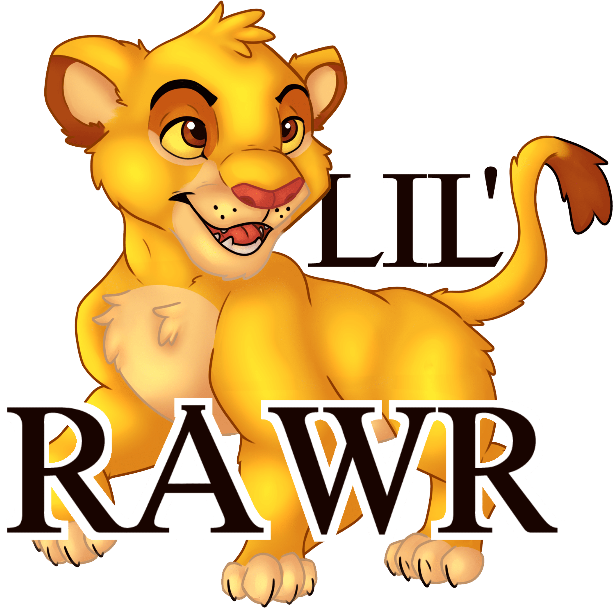 Download Lil Rawr PNG Image with No Background - PNGkey.com