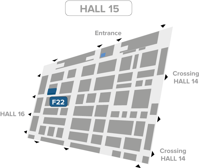 Download Hall 15 Stand F22 PNG Image with No Background - PNGkey.com