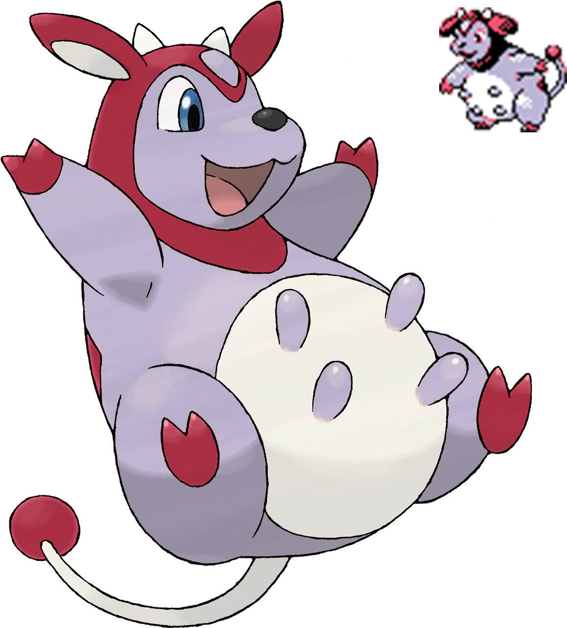 Download Shiny Miltank Remade , PNG Image with No Background - PNGkey.com