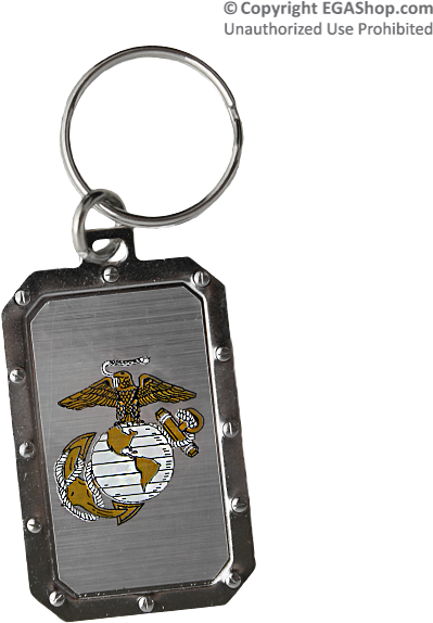 Download Marine Corps Keychain With The Eagle, Globe And Anchor PNG ...