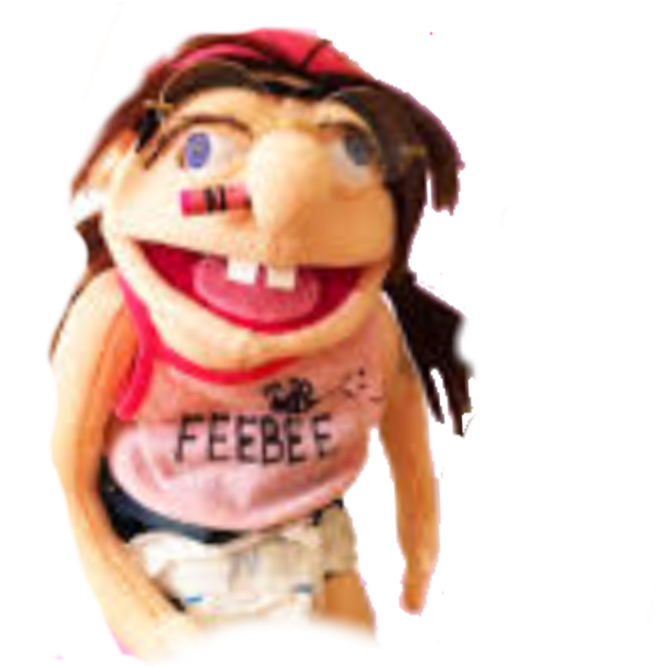 Download Feebee Sml Jeffy Sister Crayon Pink Bee Goodgirl Badgir PNG ...