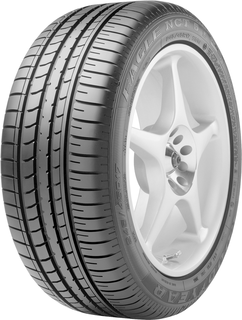 Download Goodyear Eagle Nct 5 Emt 285 / 45 R PNG Image with No ...
