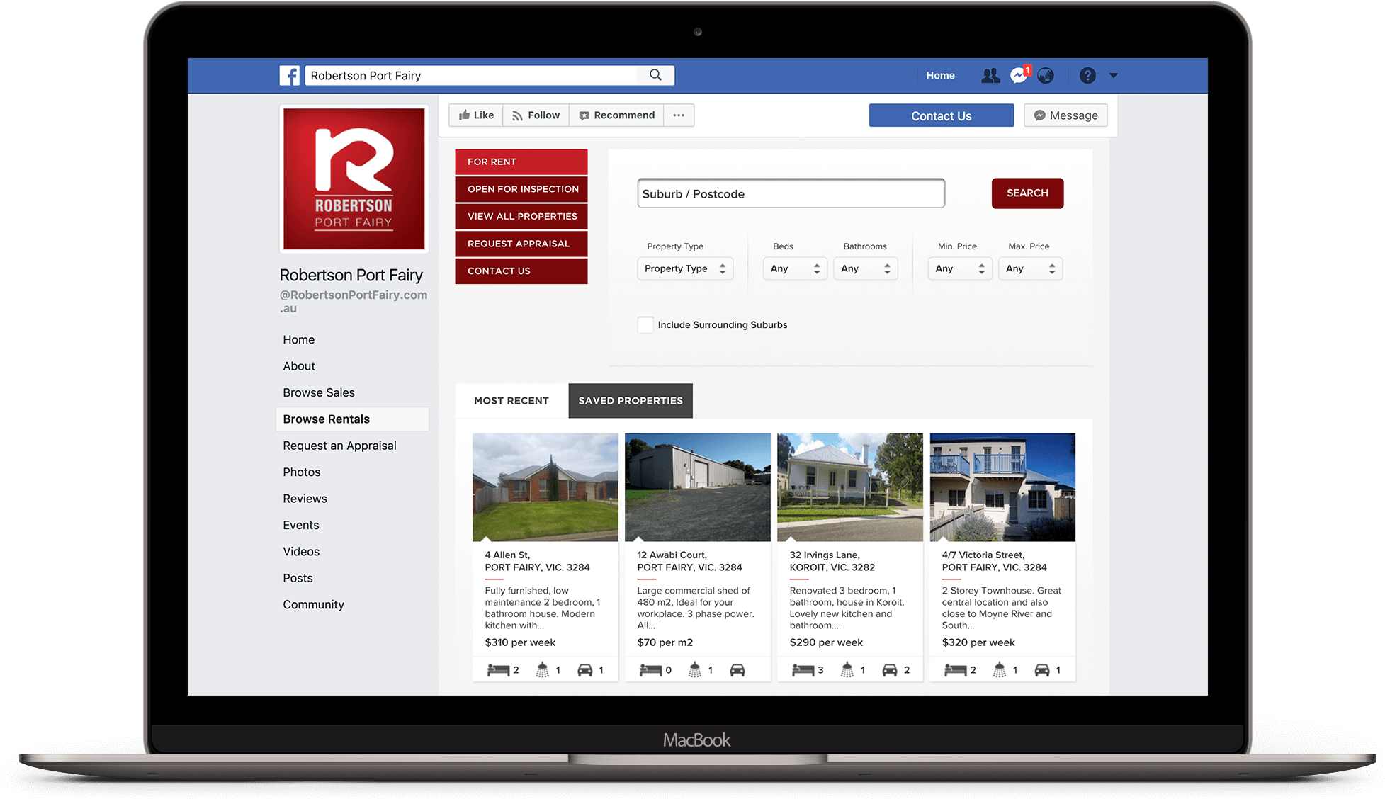 Download Convert Your Facebook Page Into A Fully Featured Website PNG ...