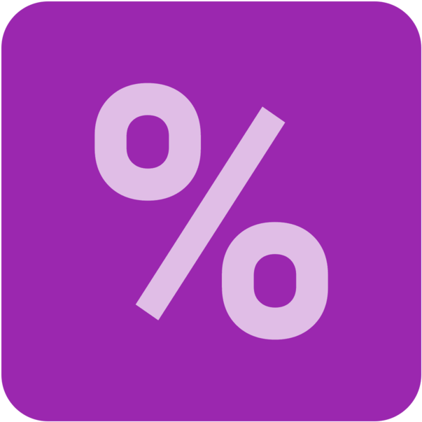 Percent Png, Download Png Image With Transparent Background, - Free ...