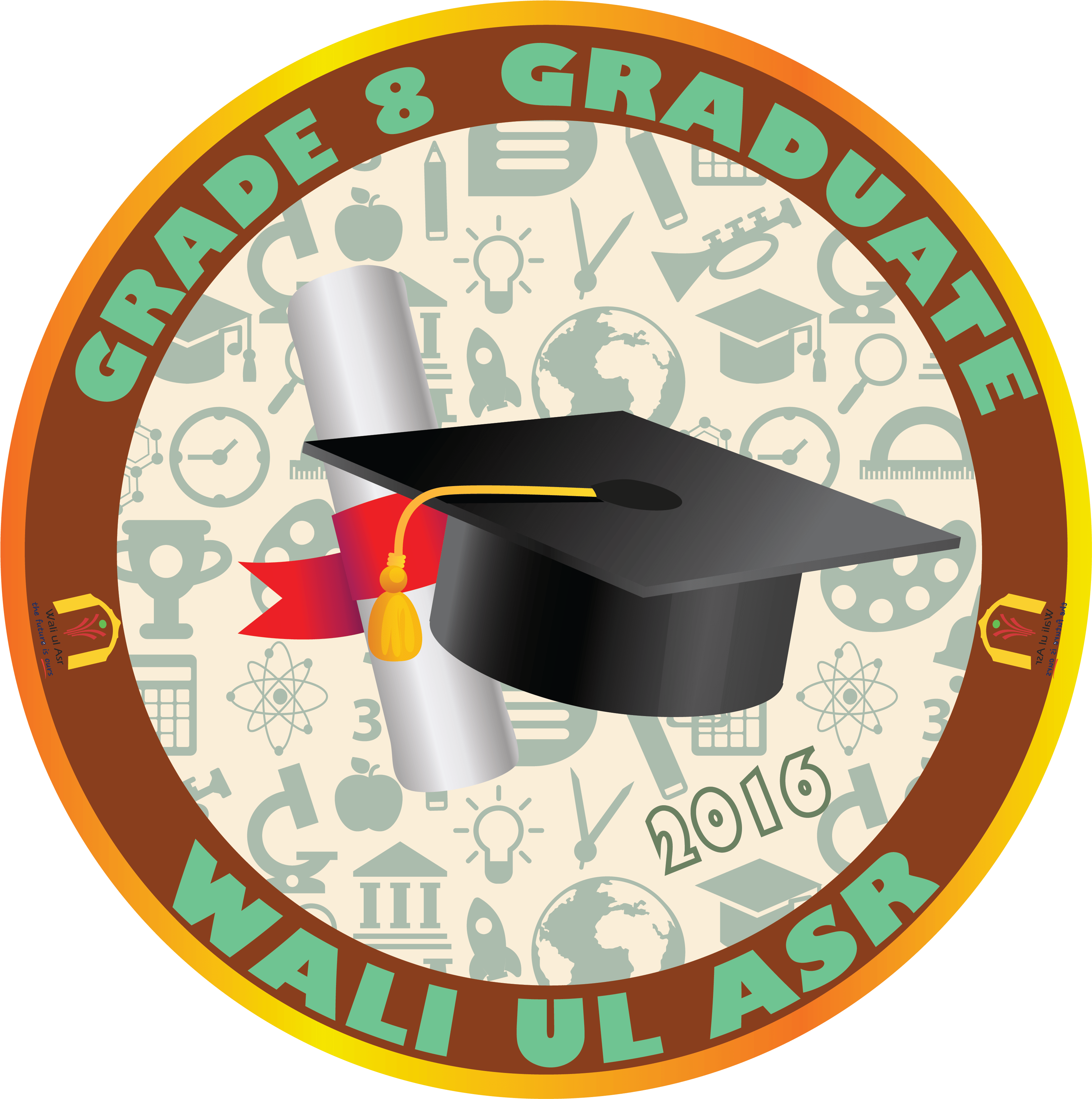 Download Graduation Badge PNG Image with No Background - PNGkey.com