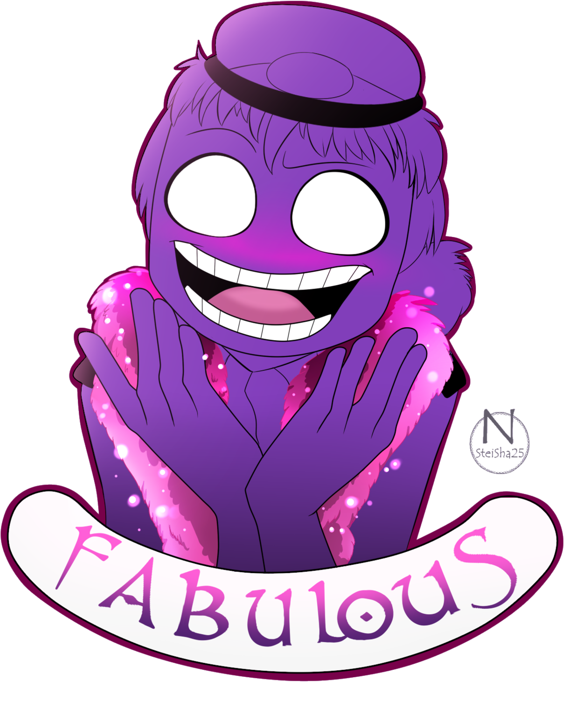 Download Purple Guy I M Fabulous By N Steisha25-d8d8hrh - Cute Purple ...
